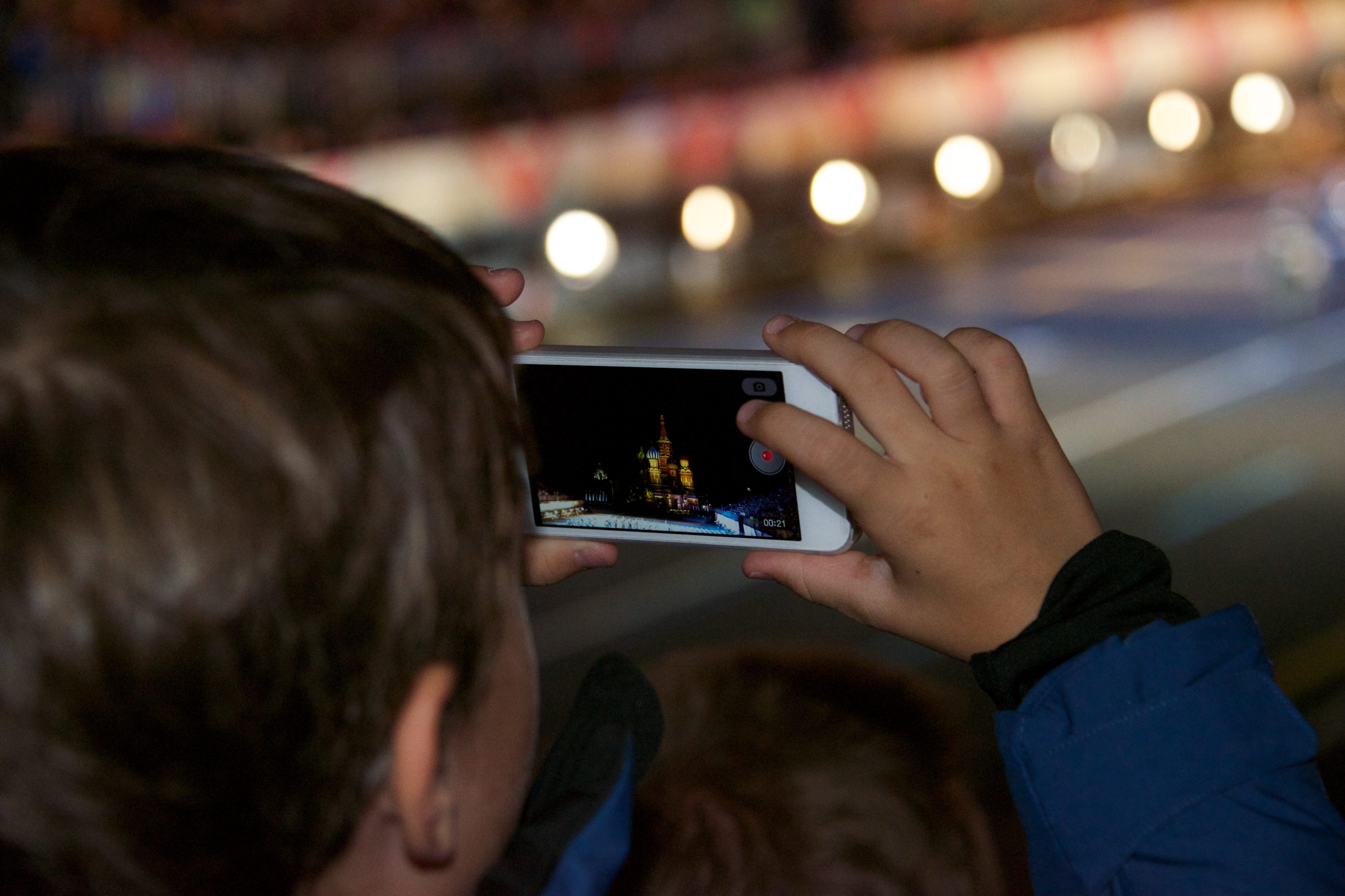 Boy videoing Red Square | Nick Dale – Private Tutor